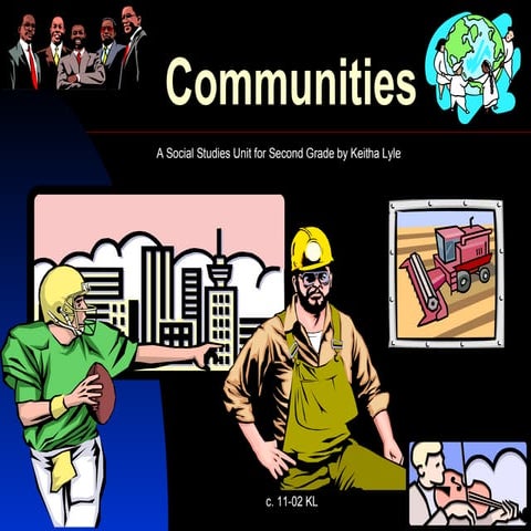 Community types: urban, rural and suburban. | PPT