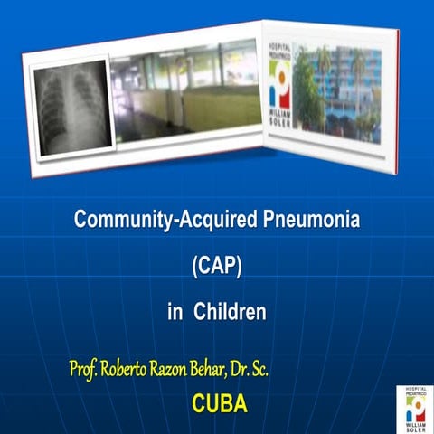 Community acquired pneumonia (cap) in children | PPT