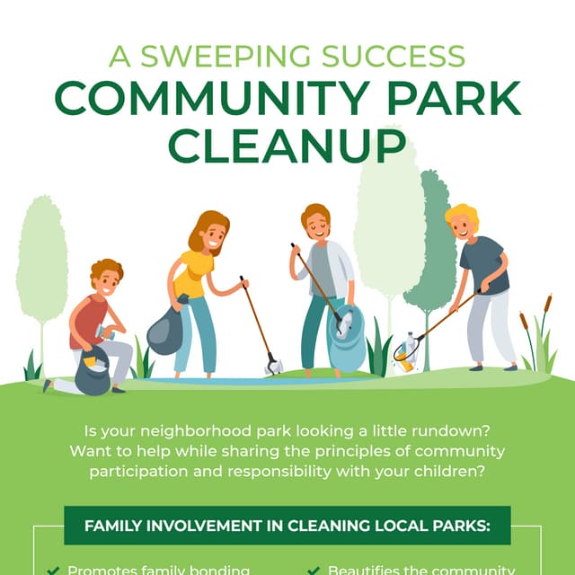 A Sweeping Success Community Park Cleanup | PDF