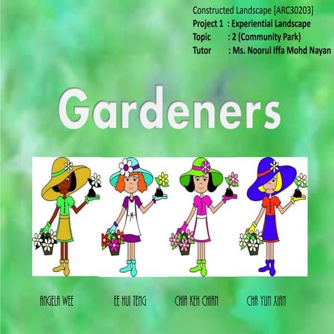 CL Project 1 - Community Park | PDF