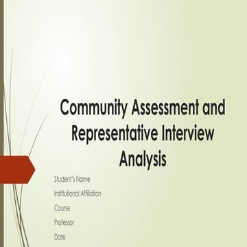 Community Assessment and Representative Interview Analysis (16 slides).pptx
