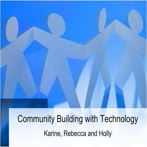 Community Building[1][1] | PPTX | Education