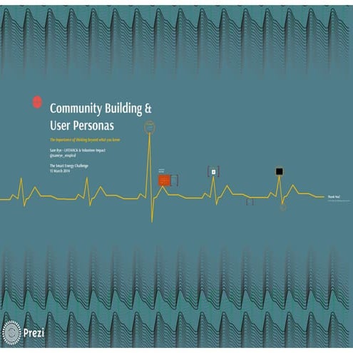 Community Building & User Personas | PPT