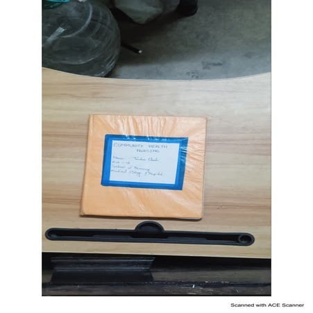 community daily diary for third year.pdf