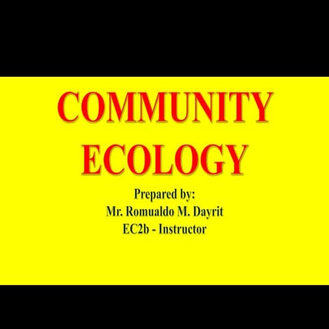 COMMUNITY ECOLOGY.pptx