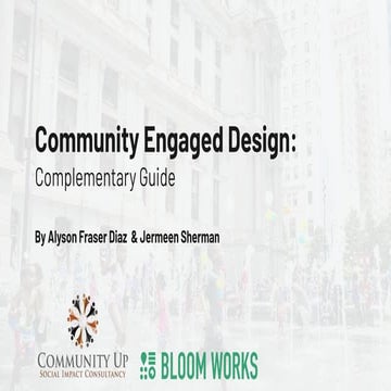 Community Engaged Design | PPT