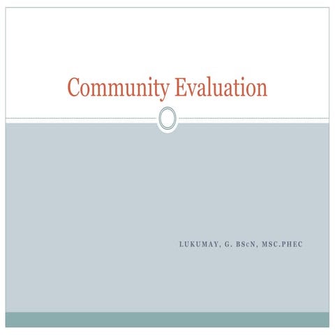 COMMUNITY EVALUATION 2023.pptx
