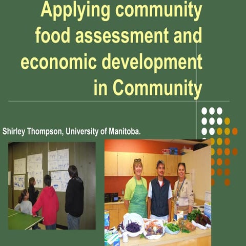 Communityfoodassessmentfinal2010 | PPT