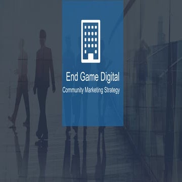 Digital Community growth project | PPTX