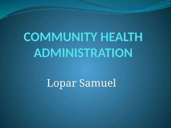 History of Department of Health | DOCX