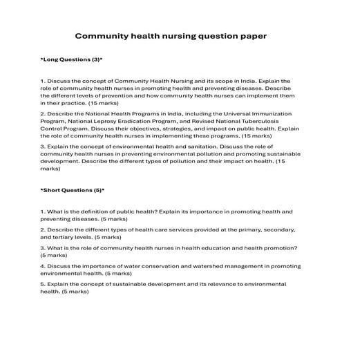 community health nursing question paper 1.pdf