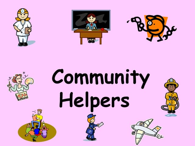 Community Helpers Power Point | PPT