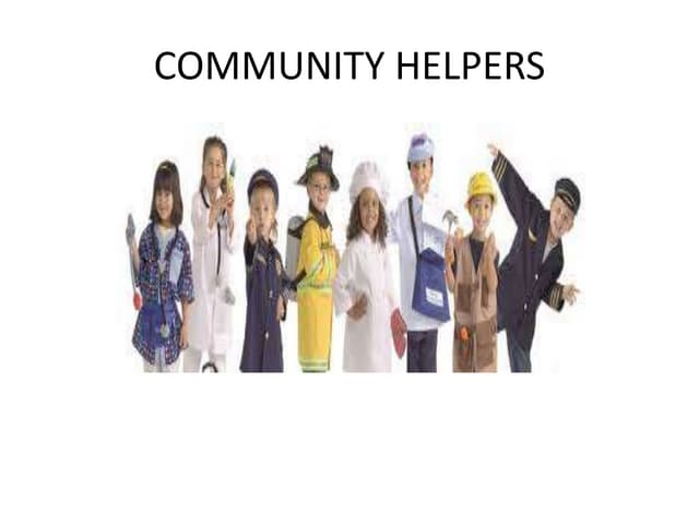 Community helpers | PPTX