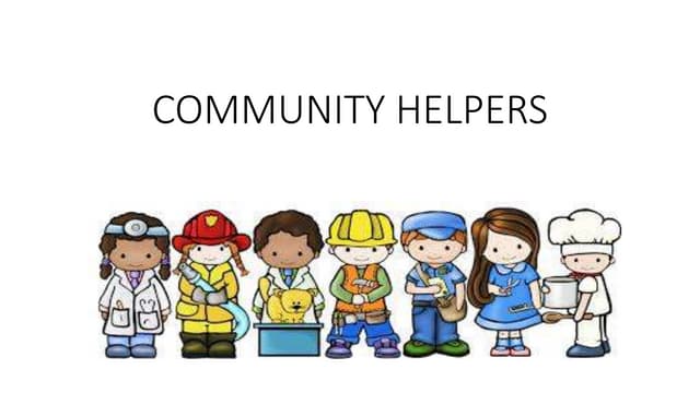 Community Helpers