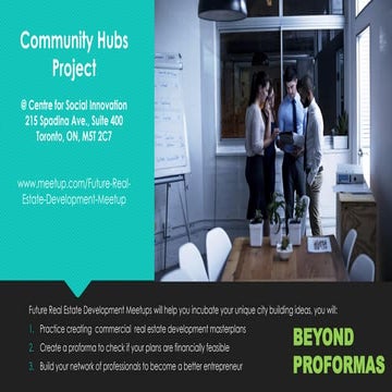 Community hubs project | PPT