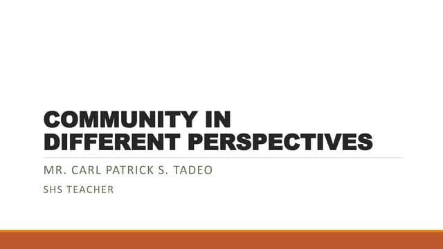 Community Engagement, Solidarity and Citizenship | PDF