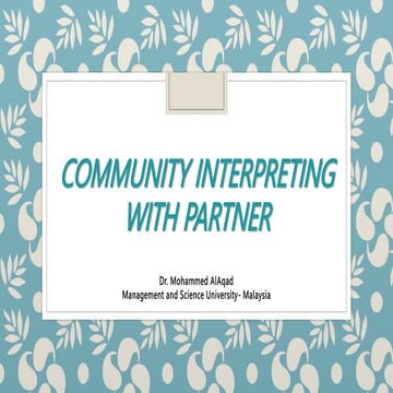 community interpreting WITH PARTNER.pptx