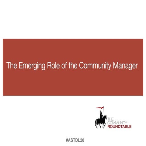 The 5 Essential Roles of Online Community Leaders | PDF