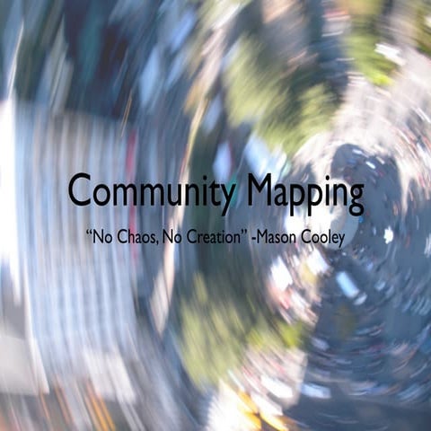 Community Mapping | PPT