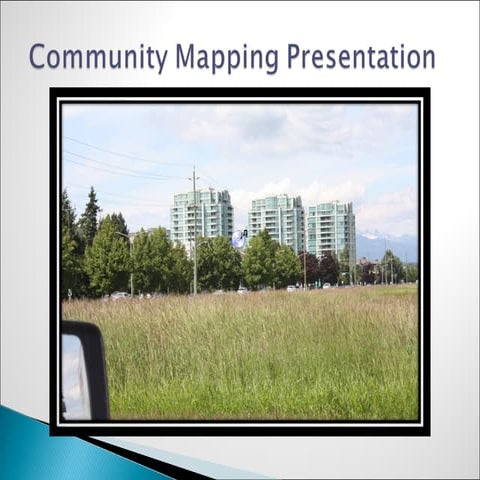 Community mapping presentation | PPT