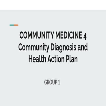 COMMUNITY MEDICINE 4 Community Diagnosis and Health Action Plan.pdf