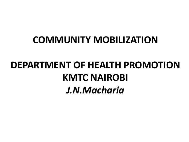 Community Mobilization community-mobilization