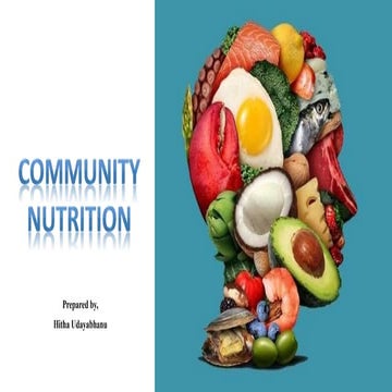 Community nutrition | PPT