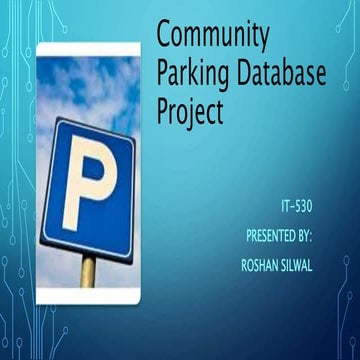 Community Parking System | PPTX