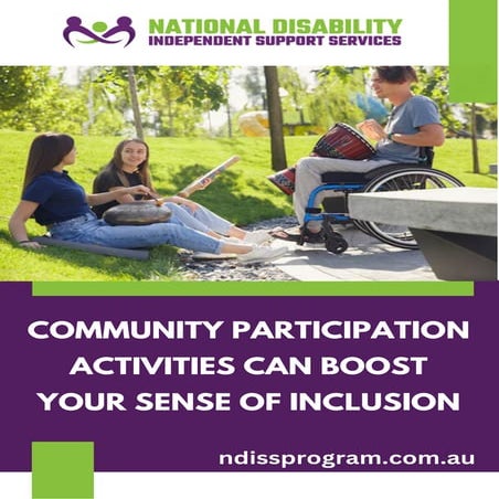 Community Participation Activities Can Boost Your Sense Of Inclusion | PDF