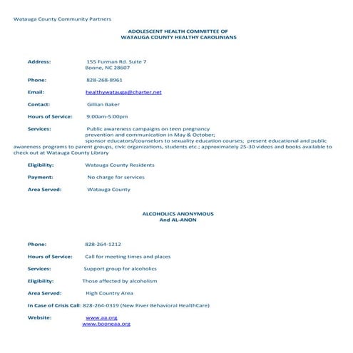 Community_Partners - PBworks: Online Collaboration | DOCX