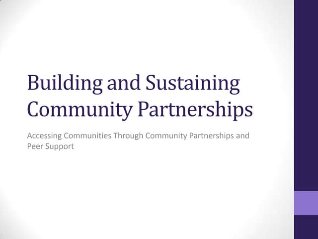 Principles of partnership | PPTX