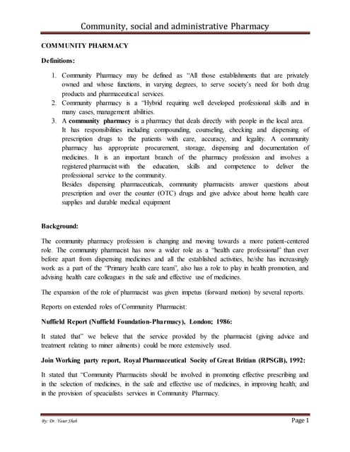 (1) introduction to community health nursing | PPTX