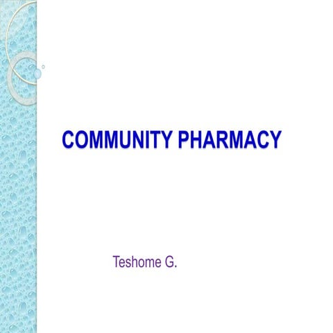 Pharmacy layout design | PPTX