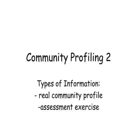 Community Profiling.pdf