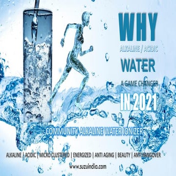 Alkaline Water Community Model | PDF