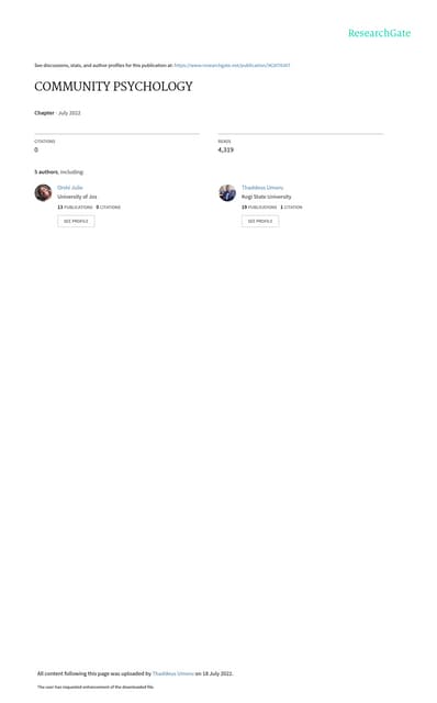 Typologies of Communities | PPT