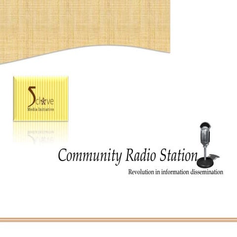 Community radio station | PDF
