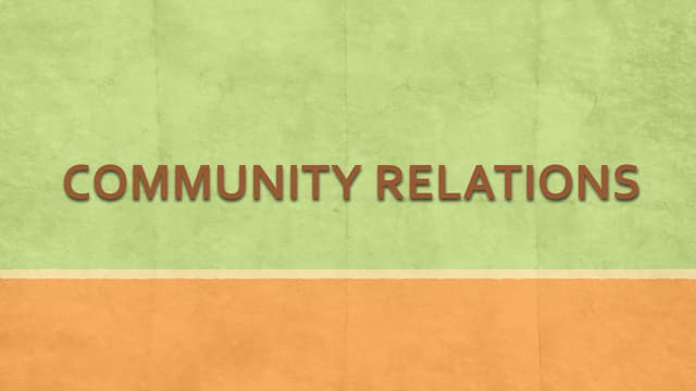 Introduction to Community Connect | PPTX