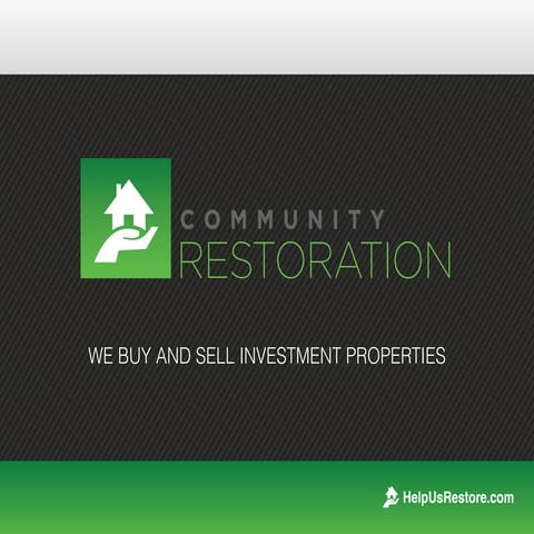 Community Restoration | PDF