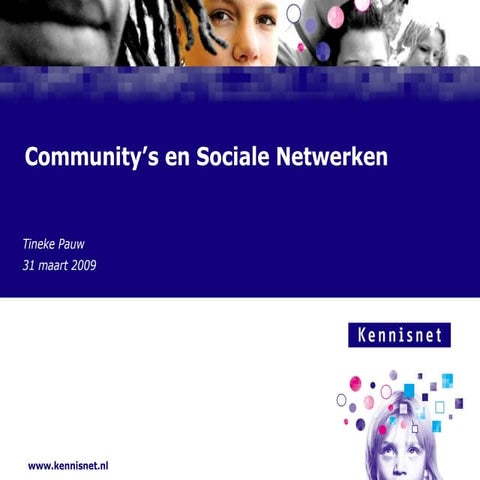 Community's en Sociale Netwerken | PPT