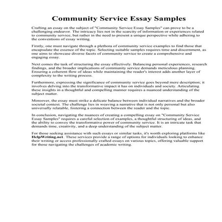 Community Service Essay Samples.pdf