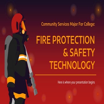 Community Services Major For College_ Fire Protection & Safety ...