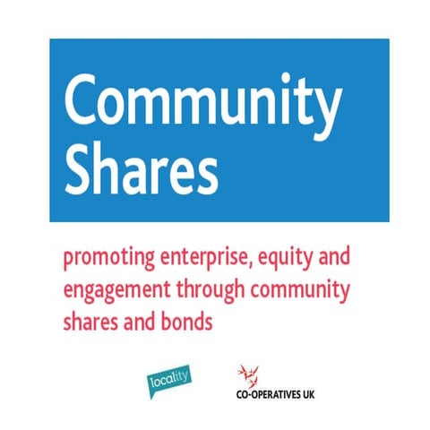 Community shares | PDF