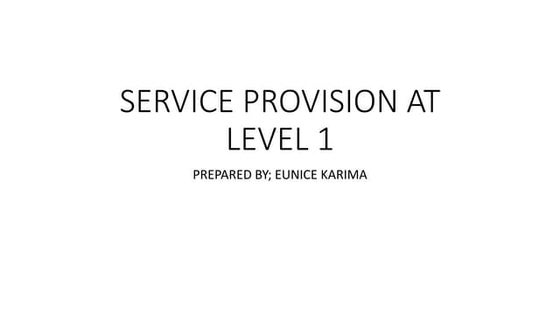 Kenya Essential Package for Health life cycle cohorts | PPTX