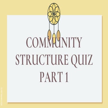 community structure_quiz.pptx
