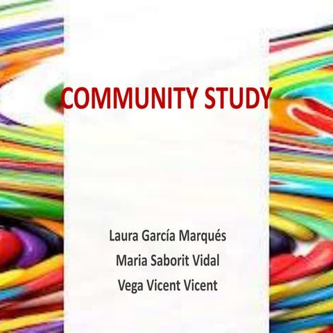 Community study | PPT