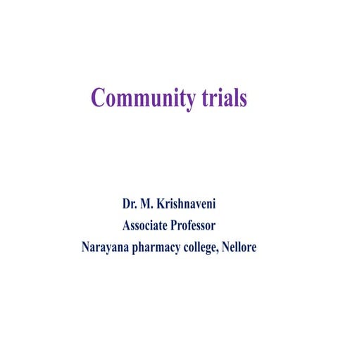 community trials.pptx