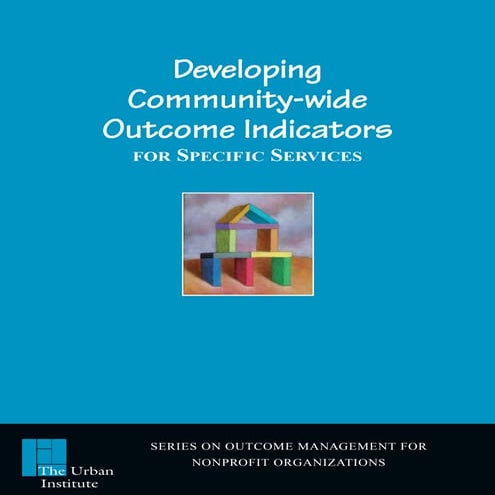 Community-wide Outcome Indicators | PDF
