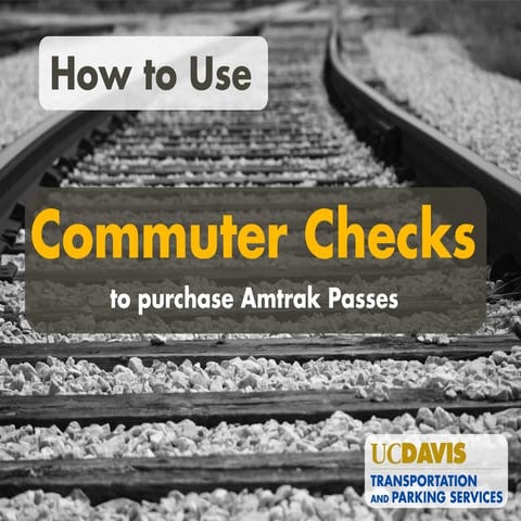 How to Use a Commuter Check | PDF