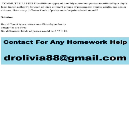 COMMUTER PASSES Five different types of monthly commuter passes are o.pdf